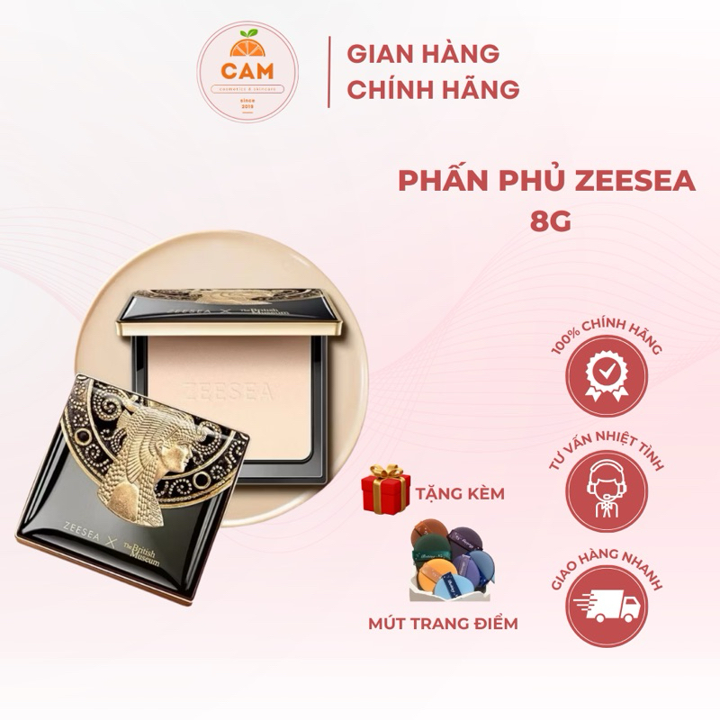 Phấn Phủ ZEESEA Kiềm Dầu, Chống Thấm Nước, Mồ Hôi 8 Gram - Hàng Chính Hãng | Shopee Việt Nam