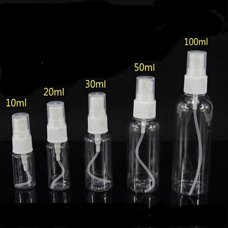 Chai xịt phun sương 5ml/ 10ml/ 15ml/ 20ml/ 30ml/ 50ml/ 80ml/ 100ml/ 200ml - Chai nhựa PET đựng ...
