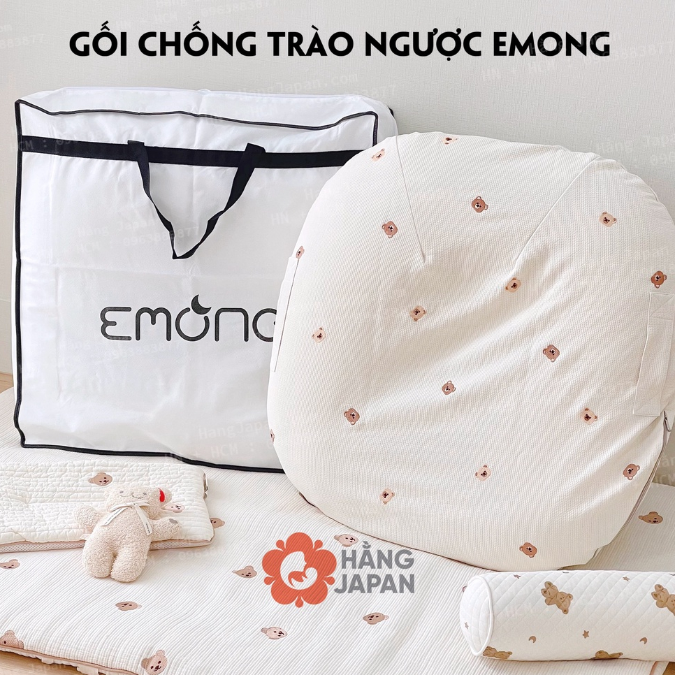 Gối chống trào ngược EMONG cho bé từ sơ sinh | Shopee Việt Nam