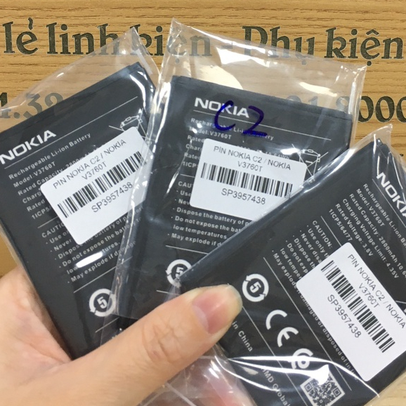 Pin Nokia C2 (V3760T), Pin Nokia C2 (V3760T) | Shopee Việt Nam