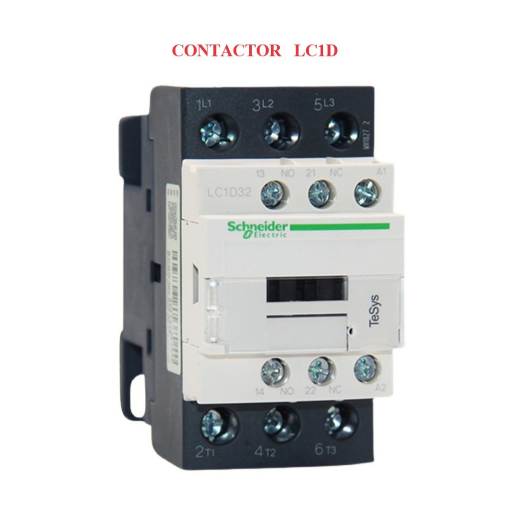 Contactor schneider 18A, 25A 32A 220V 24vac 110vac LC1D18M7C, F7C, B7C ...