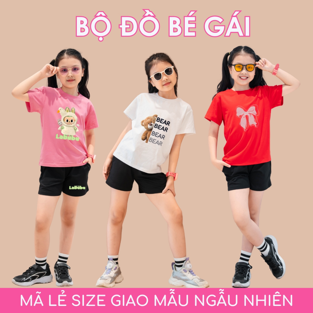 Đồ bộ bé gái lẻ size giao hình ngẫu nhiên - Quần áo bé gái, bé trai ...