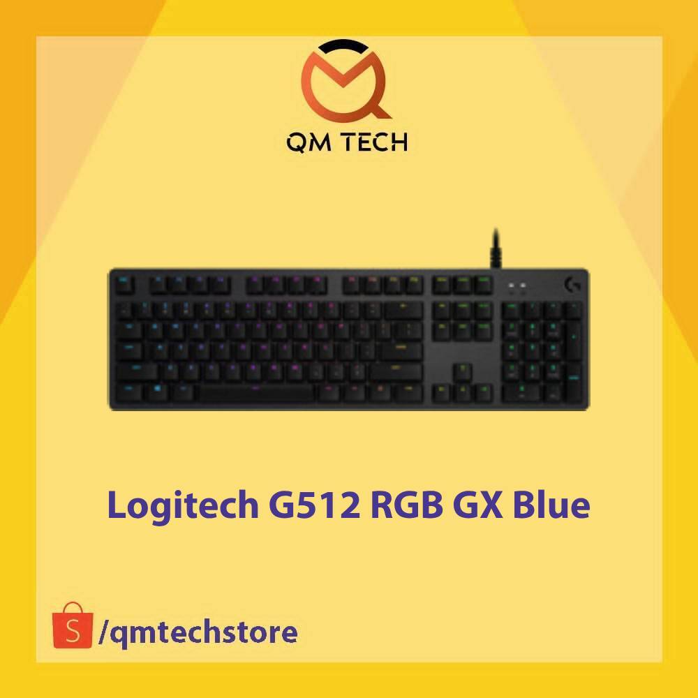 [LIKENEW] Bàn phím gaming có dây Logitech G512 GX RGB | Shopee Việt Nam