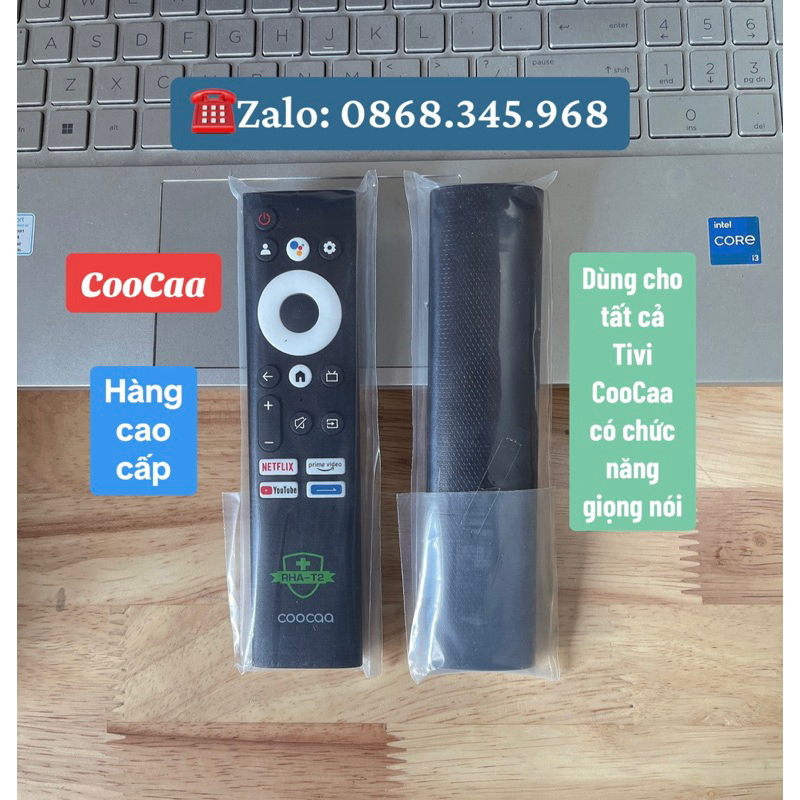 Điều khiển Tivi CooCaa giọng nói hàng cao cấp( Dùng chung tất cả Tivi ...