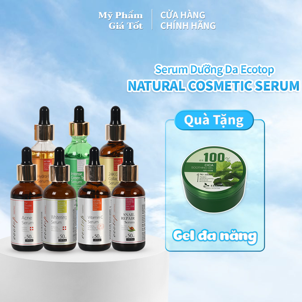 Serum ECOTOP _ Natural Cosmetic Ecotop Serum 50ml - 65ml | Shopee Việt Nam