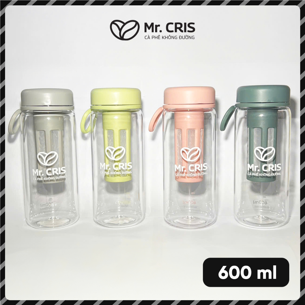 Bình Pha Cà Phê Cold Brew - MR CRIS - 600ml - 4 Màu | Shopee Việt Nam