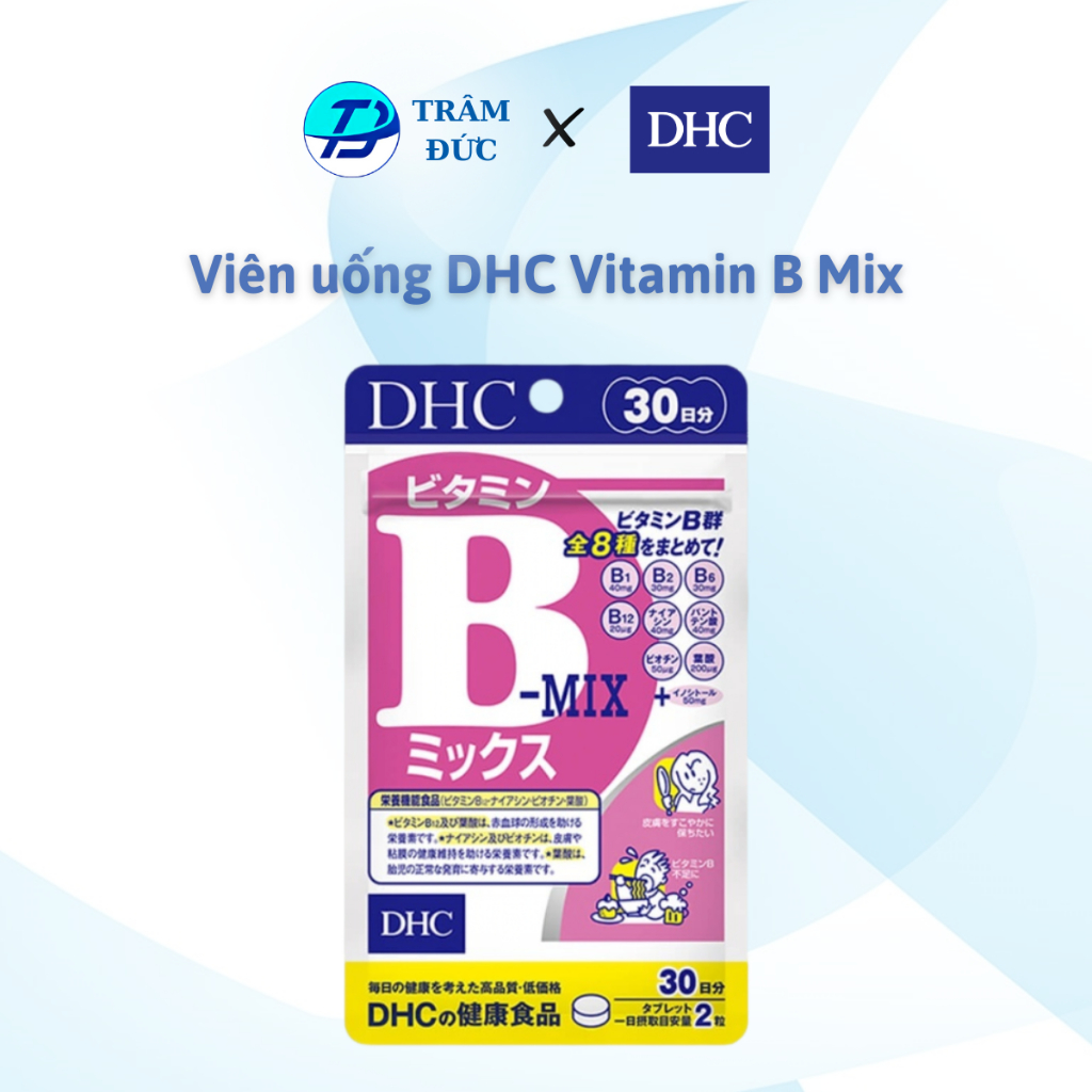 TPBVSK DHC Vitamin B Mix 30 ngày 90 ngày (Viên uống DHC Vitamin B tổng hợp) | Shopee Việt Nam