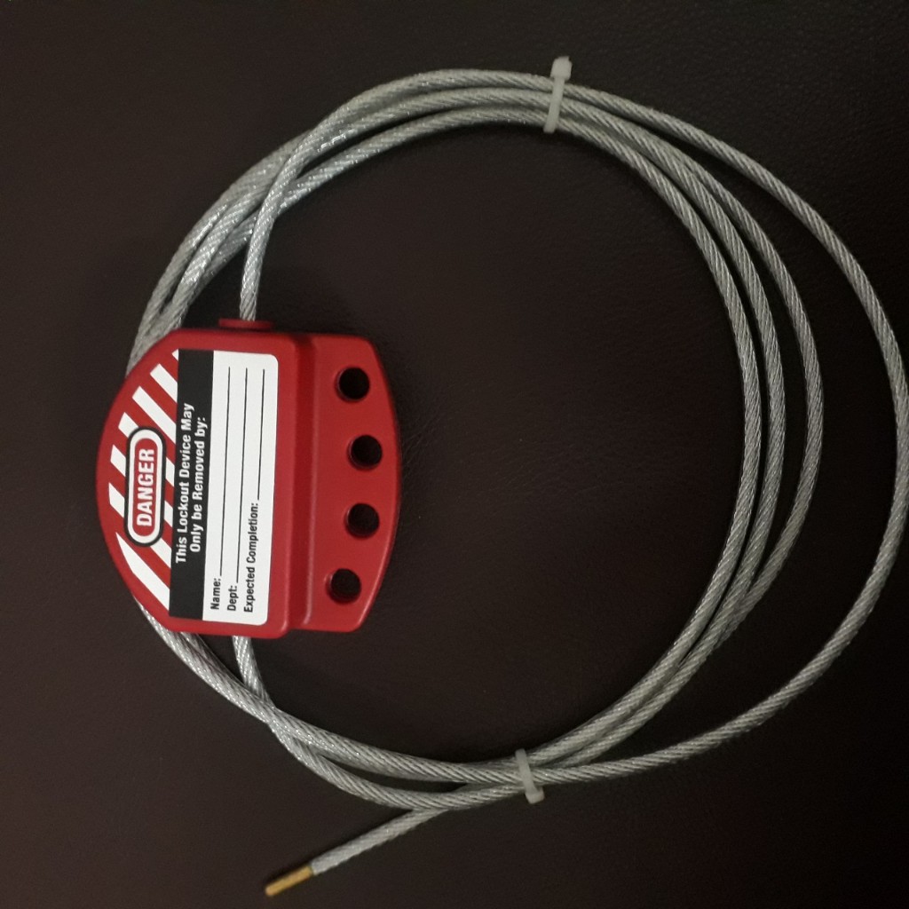 Cable lockout-khóa loto-khóa dây cáp loto BD-L11-4 BD-L11-6 | Shopee ...