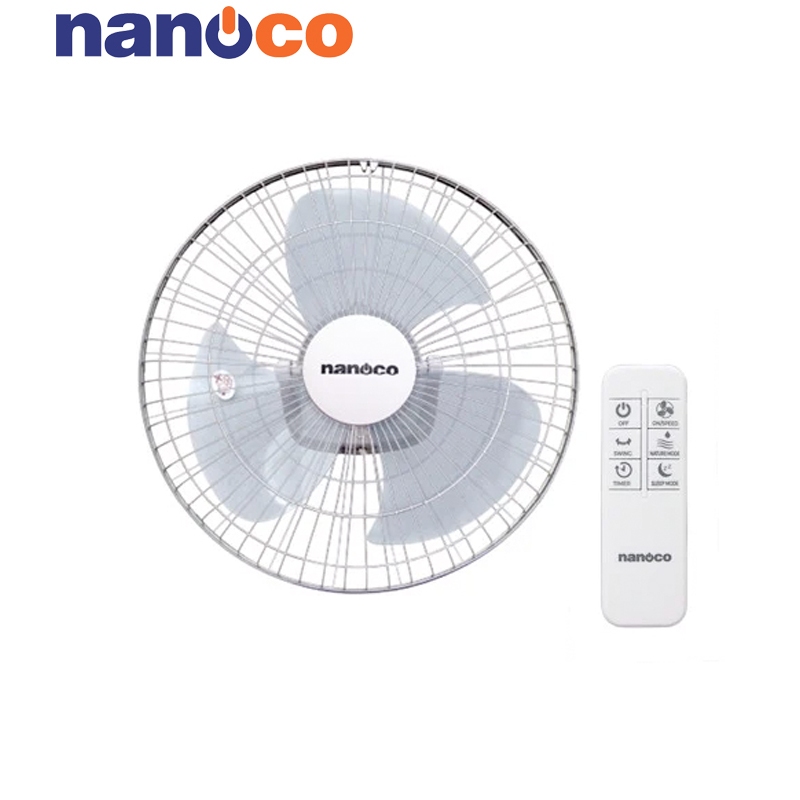 Quạt đảo trần Nanoco NOF-1603G-RC (Màu xám) điều khiển từ xa / NOF1609 ...