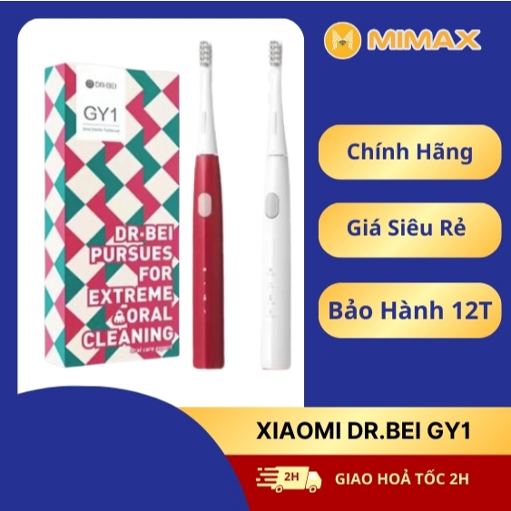 [Hỏa Tốc - HCM] Bàn Chải Điện Xiaomi DR. BEI GY1 3 Chế Độ Làm Sạch Răng ...