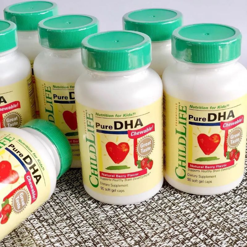 VIÊN UỐNG DHA TINH KHIẾT CHILDLIFE 90 VIÊN cho bé từ 6 tháng | Shopee ...
