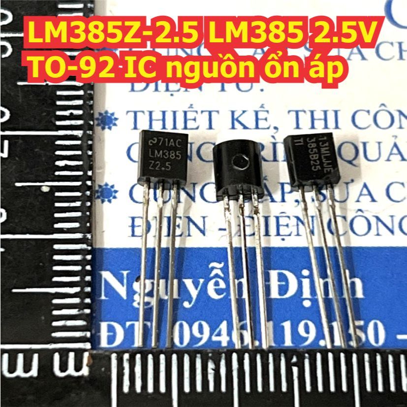 5 con LM385Z-1.2 LM385Z-2.5 LM385 LM385Z 1.2V 2.5V TO-92 IC nguồn ổn áp kde4305 | Shopee Việt Nam
