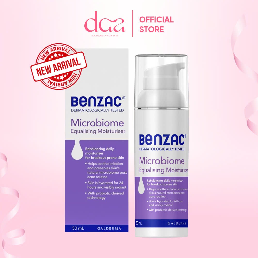 Kem Dưỡng BENZAC Microbiome Equalizer 50ml Phù Hợp Da Mụn Nhạy Cảm ...