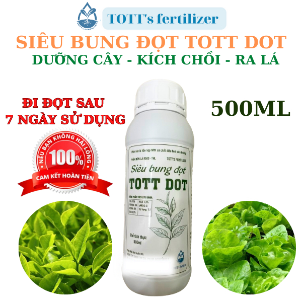 Phân bón Siêu bung đọt, TOTT's fertilizer, kích chồi cực mạnh TOTT DOT ...