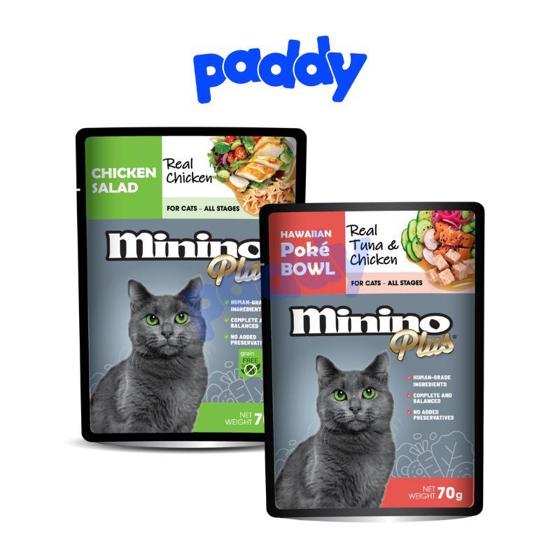 Pate Cho Mèo Mọi Lứa Tuổi Minino Plus 70g | Shopee Việt Nam
