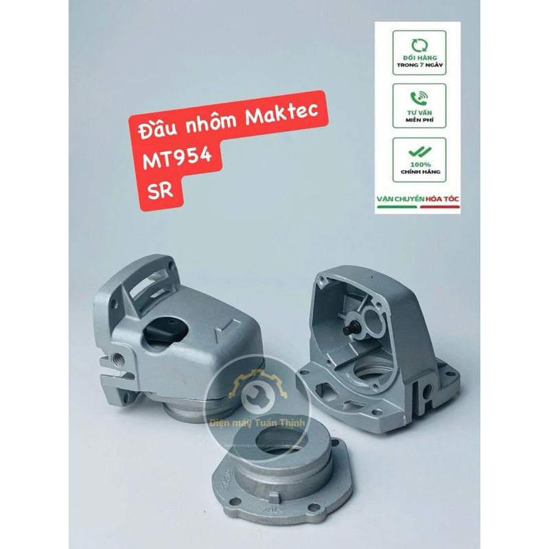 Đầu nhôm máy mài Maktec MT954, MT951. Đầu nhôm máy mài góc 100 MT954 ...