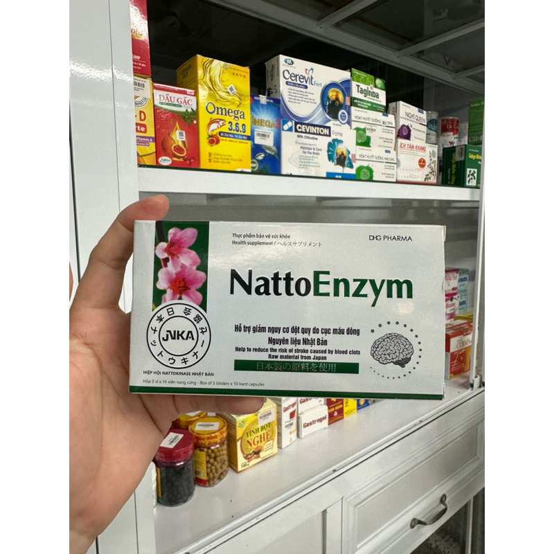 VIÊN UỐNG NATTOENZYM NHẬT BẢN HỘP 30 viên , hộp 90 viên | Shopee Việt Nam