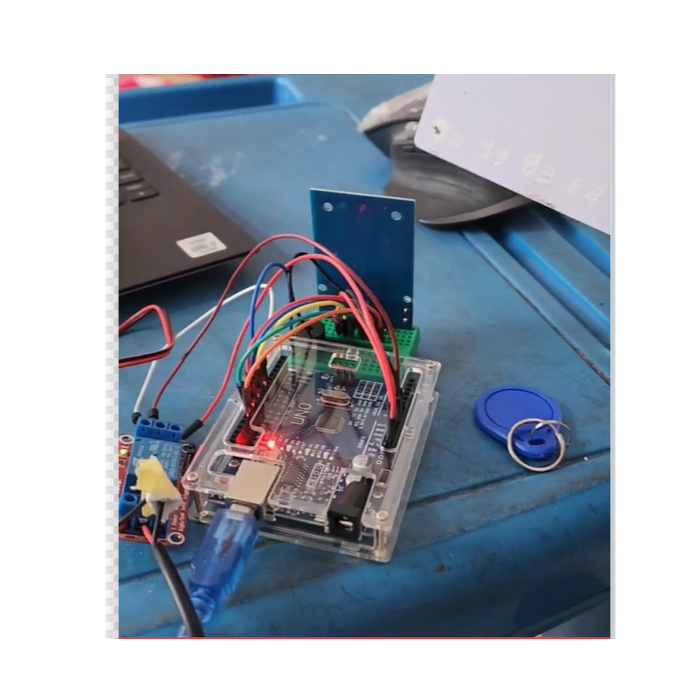 [đã nạp code] Bộ mở khóa cửa bằng thẻ từ RFID MFRC522 sử arduino dùng ...