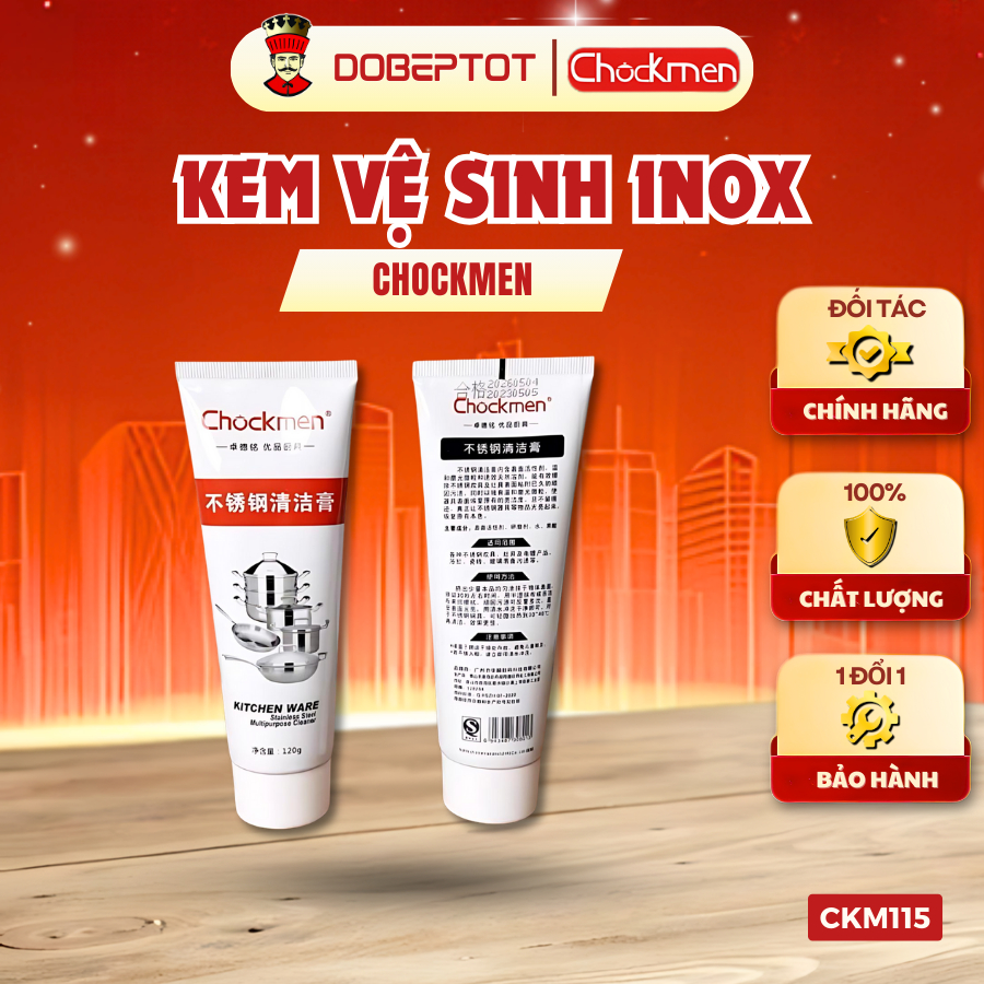 [CKM115] Kem vệ sinh inox Chockmen | Shopee Việt Nam