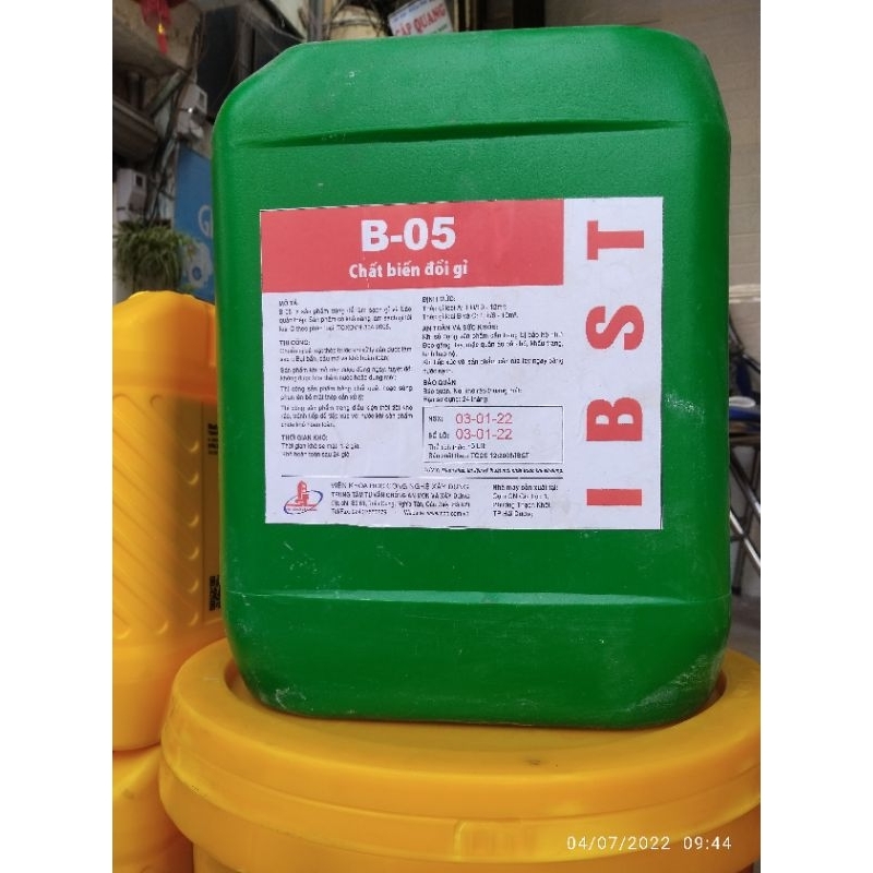 (Freeship hà nội) Chất tẩy gỉ B-05 can 10L chất tẩy gỉ BO5 B05 tẩy rỉ ...