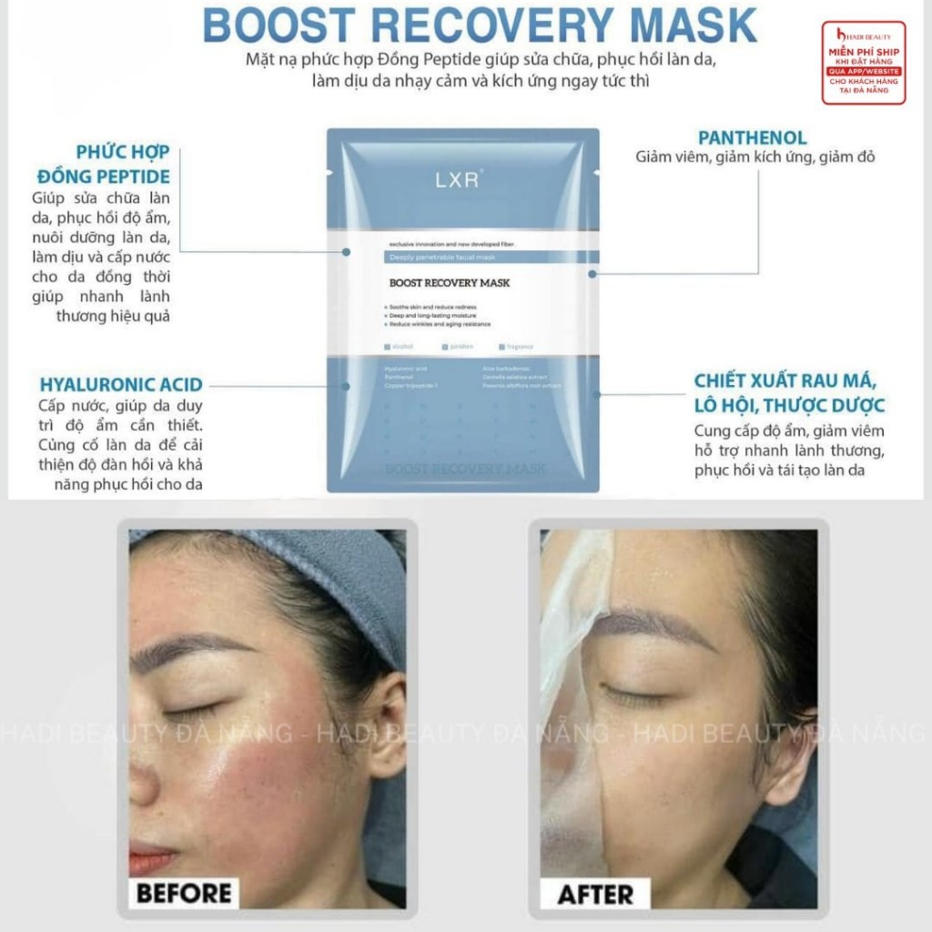 Mặt Nạ LXR Boost Recovery Mask | Shopee Việt Nam