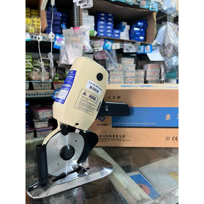 Máy cắt vải cầm tay LeJiang YJ-100_ YJ-110_YJ-125 cắt các loại vải | Shopee Việt Nam
