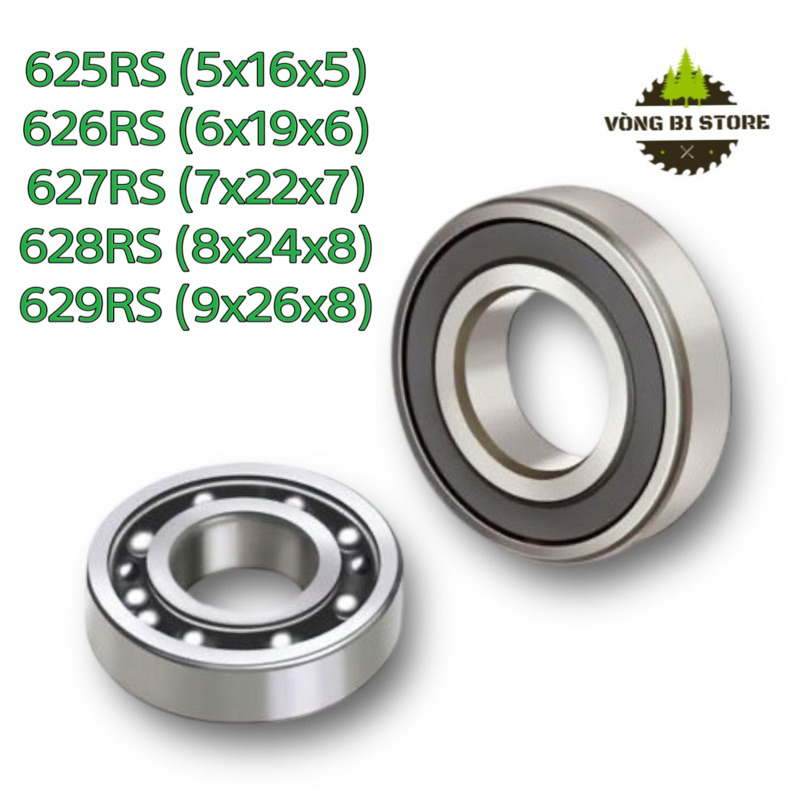 Vòng Bi Bạc Đạn 625rs, 626rs, 627rs, 628rs, 629rs Hàng Đẹp, Giá Tốt ...