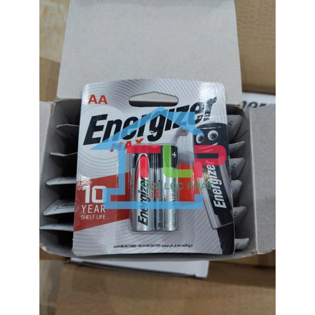 SỈ Vỉ 2 viên Pin Energizer AA MAX LR6 (Pin tiểu) - Pin Alkaline - Pin ...