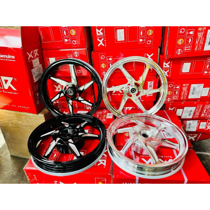 Mâm CNC 6 Cây X1R Crom Gắn Vario/ Click/ Ariblade / Vision | Shopee ...