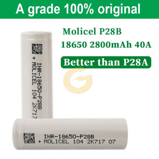 [P48] Pin 18650 Molicel P28B 2800mAh xả cực cao 40A Li-ion chuyên cho thiết bị xã cao | Shopee ...