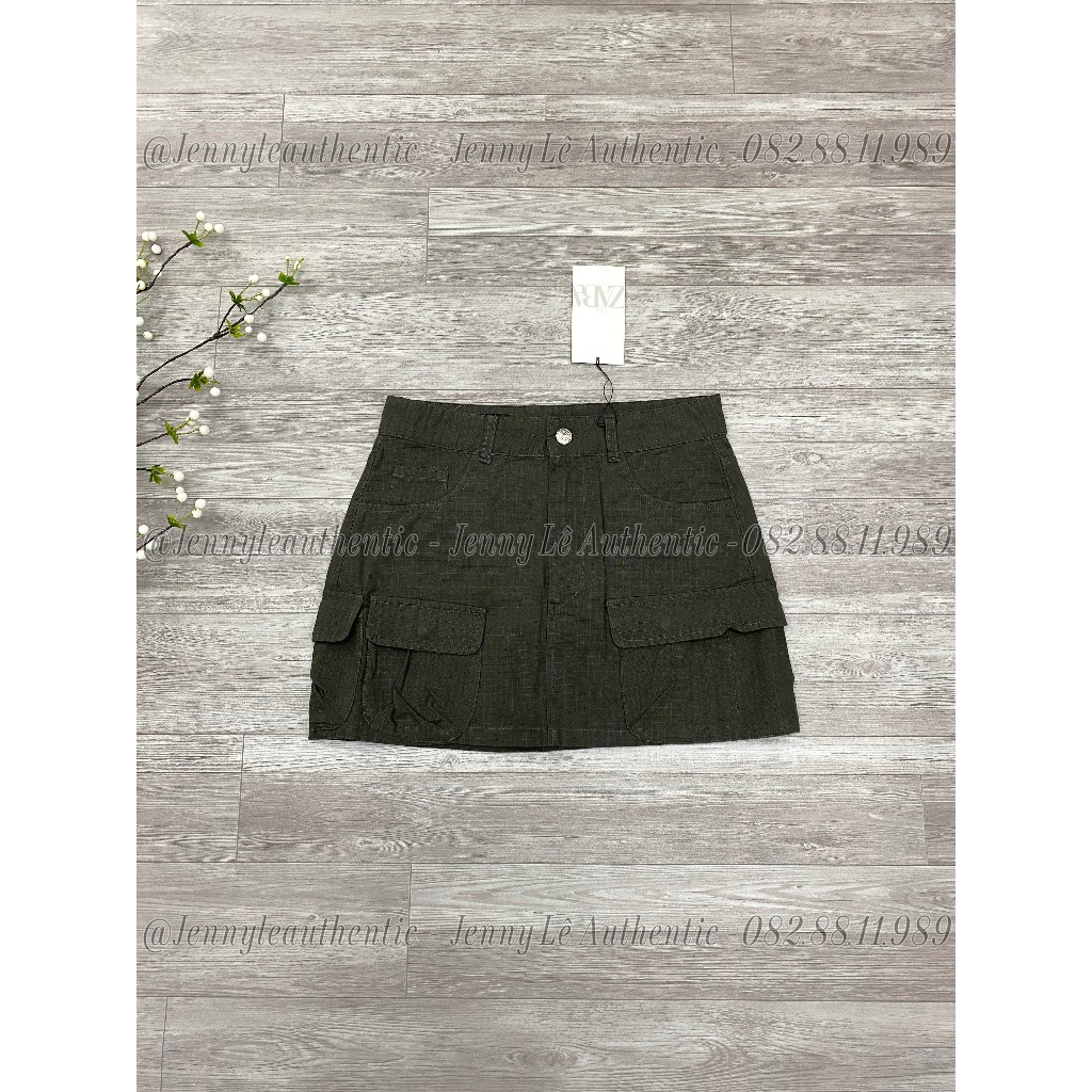 [ZARA AUTHENTIC] Chân Váy Chữ A ZARA Authentic Phối Túi Hộp Giá SALE ...