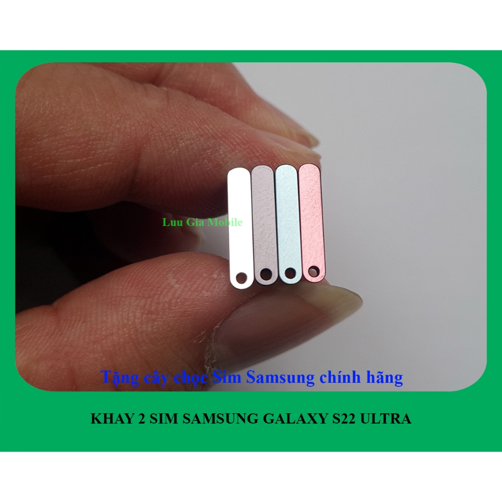 Khay sim Galaxy S22 ULTRA zin hãng | Shopee Việt Nam