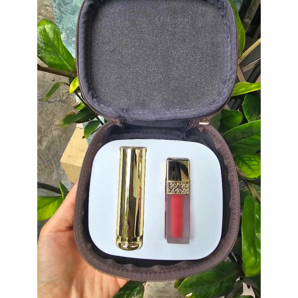 Son dưỡng Whoo/ Set Son dưỡng Whoo Wine + Son kem lì mini màu 18 hồng ...