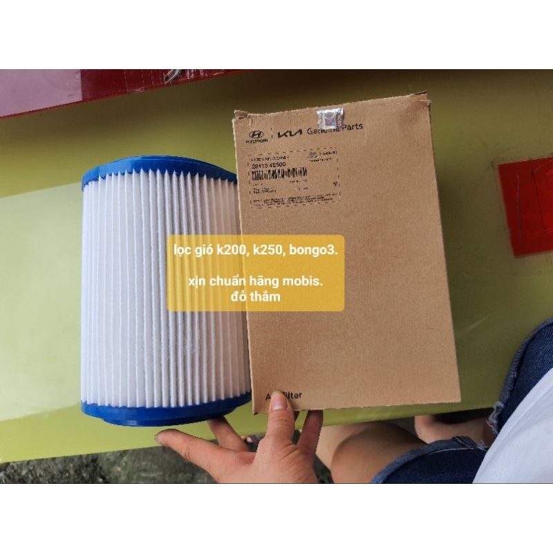 lọc gió động cơ kia k200,k250, k149 chuẩn xịn hãng mobis Hàn Quốc(. 4E ...