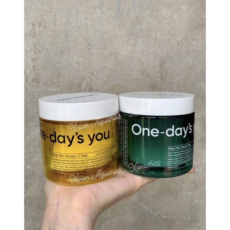 Toner pad One day's You Dacto, Honey C 60 miếng | Shopee Việt Nam