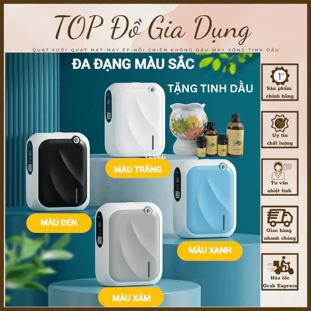(Tặng Kèm TDâu) Máy Xông Tinh Dầu XS105 Máy Khuyếch Tán Tinh Dầu Spa ...