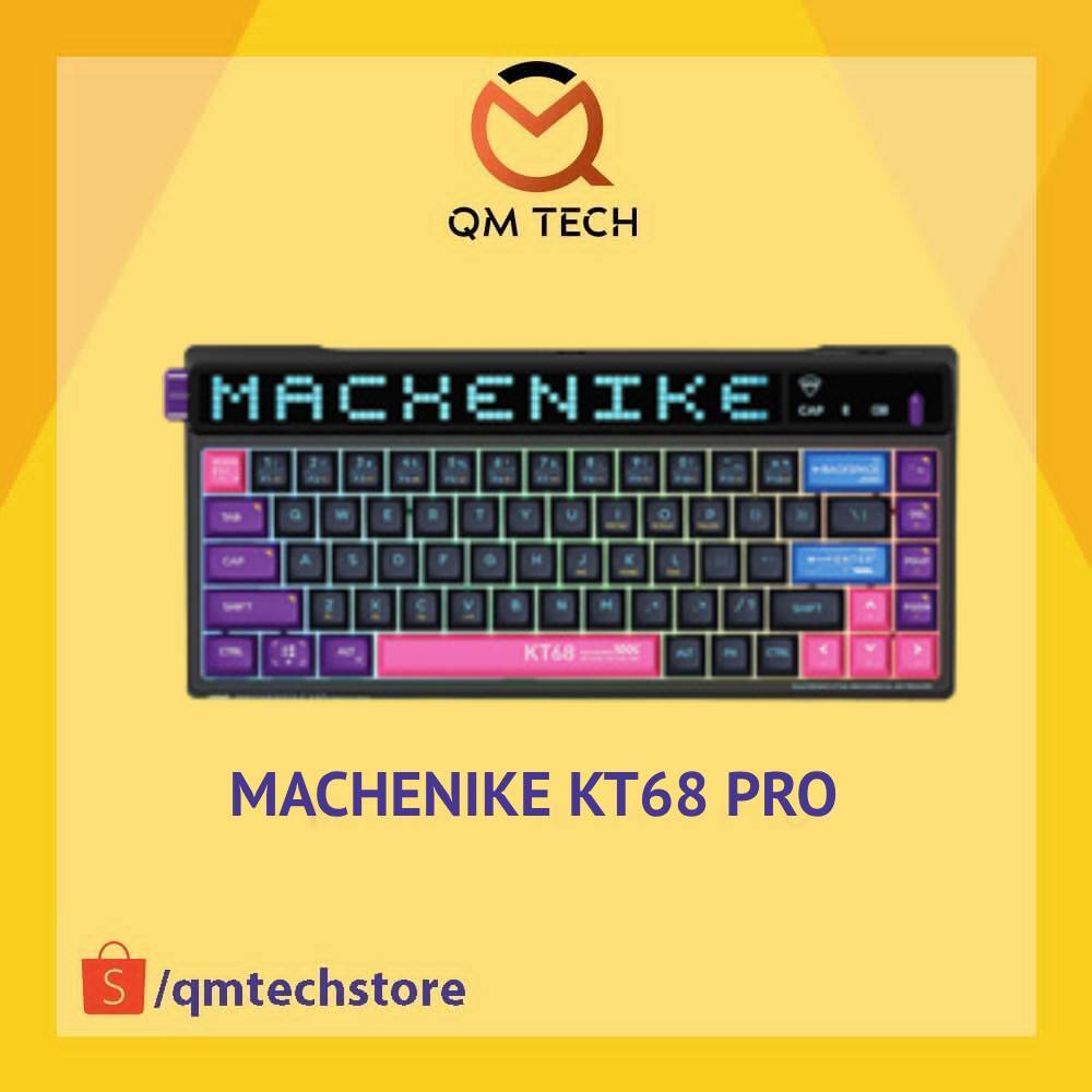 [LIKENEW] Bàn phím không dây 3 Mode Machenike KT 68 PRO - QMTECH STORE ...