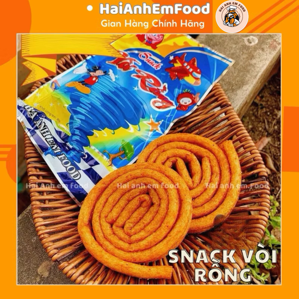 Gói Snack Vòi Rồng Cay Cay (30g), Đồ Ăn Vặt Cay Tuổi Thơ | Shopee Việt Nam
