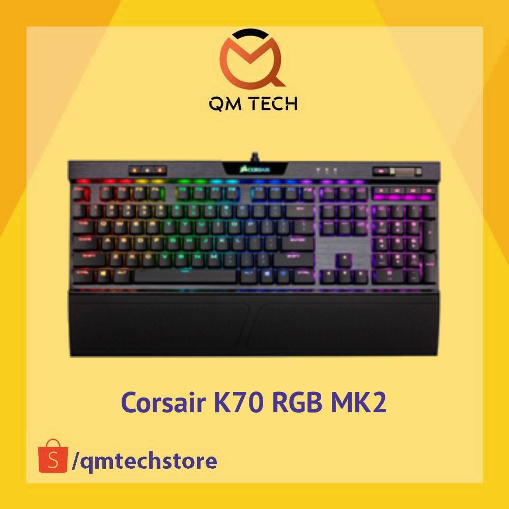 [LIKENEW] Bàn phím cơ chơi game Corsair K70 RGB MK2 - Cherry Red ...