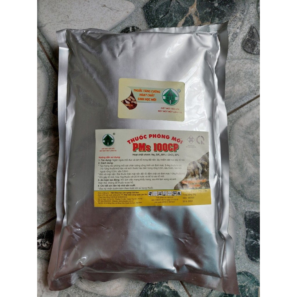 Hàng Chính Hãng-Bột chống mối PMS 100 túi 2 KG dùng cho gia đình và ...