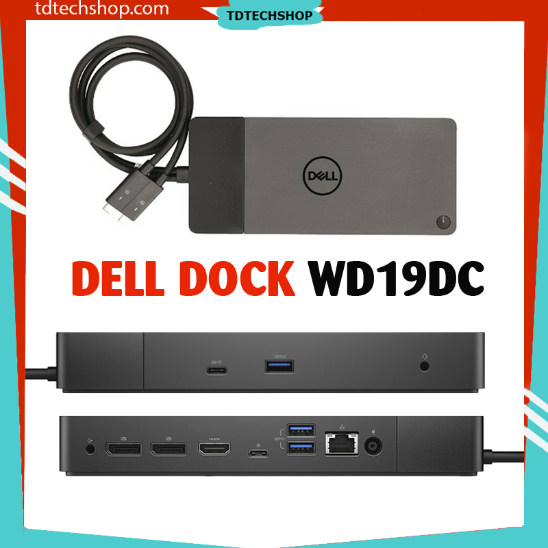 Dock Dell WD19DC, WD19DCS – Dell Performance Dock WD19DC Docking ...