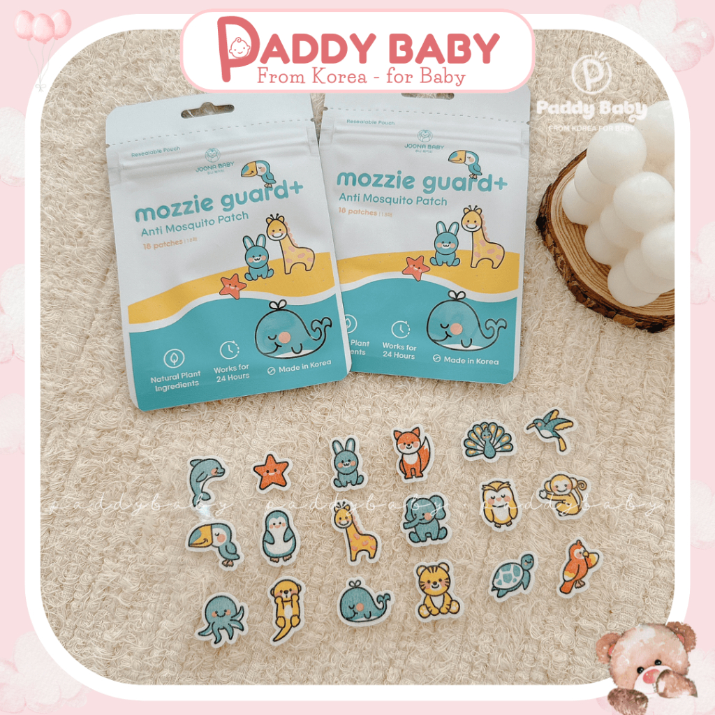 Miếng dãn chống muỗi Joona Baby Mozzie Guard+ Hàn Quốc (hộp 54 miếng ...
