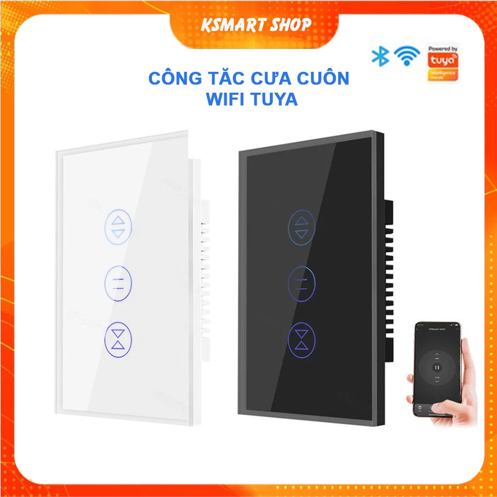 Công tắc cửa cuốn Wifi Tuya, điều khiển từ xa trên điện thoại Tuya ...