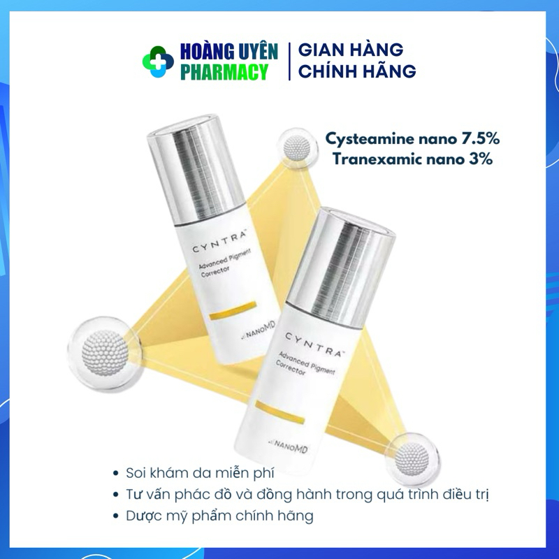 KEM LÀM SÁNG DA, HỖ TRỢ MỜ NÁM NANOMD CYNTRA ADVANCED PIGMENT CORRECTOR ...
