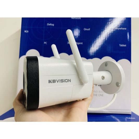 Camera WIFI kbvision 4MP KX-A4013WN-A , tích hợp micro, Cam Kết Hàng Chính Hãng Bảo Hành 2 Năm ...