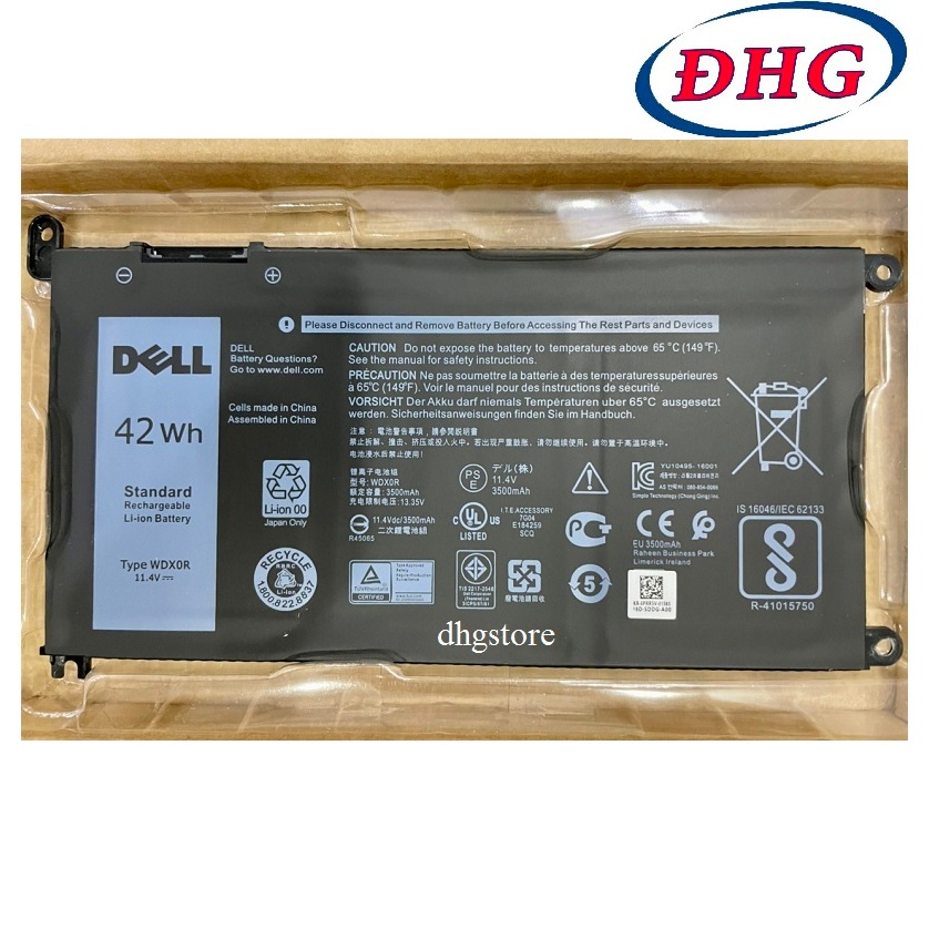 Pin laptop Dell Inspiron 3580 3590 5367 5368 5378 5379 5471 5565 5567 ...