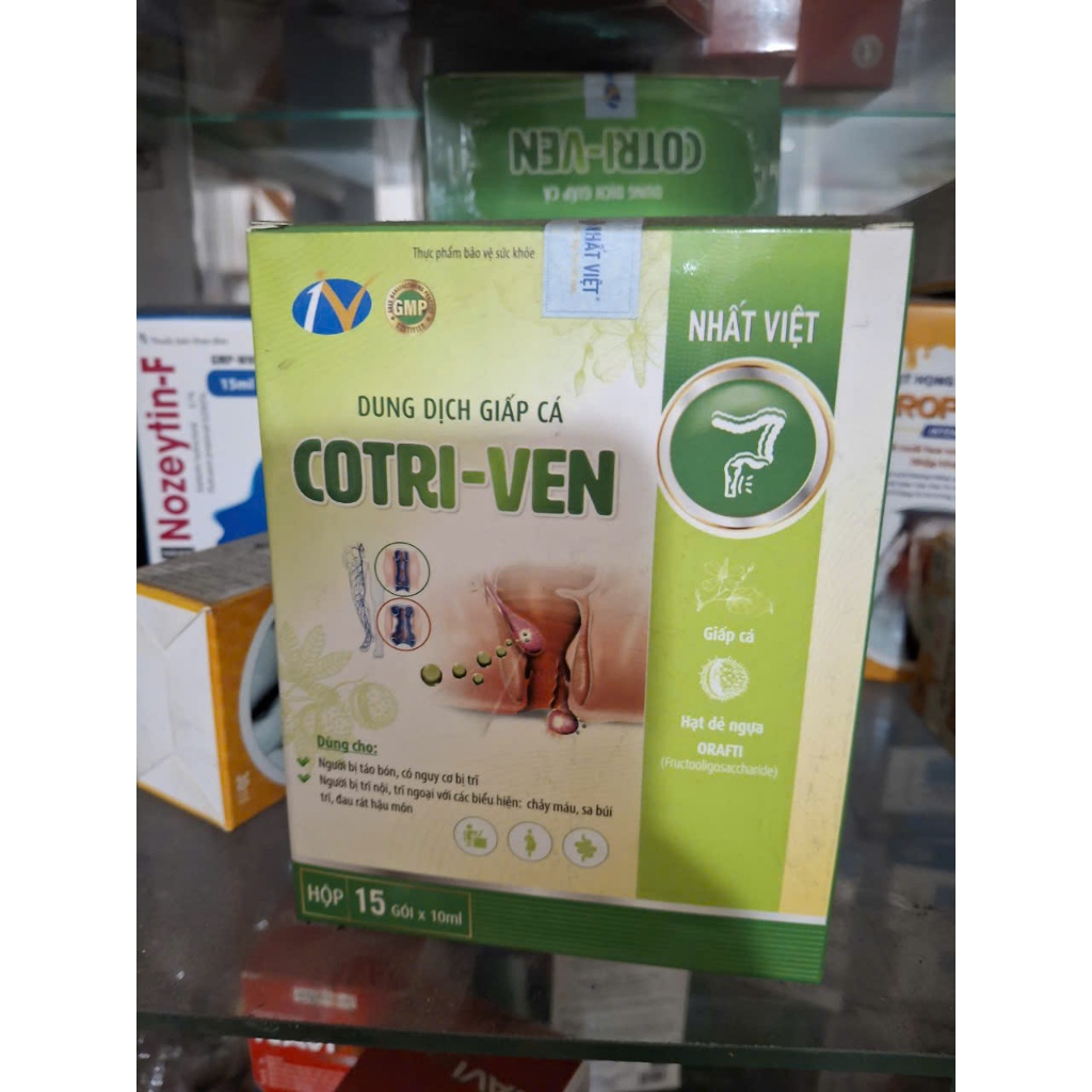 Dung dịch giấp cá COTRI VEN - hộp 15 gói | Shopee Việt Nam