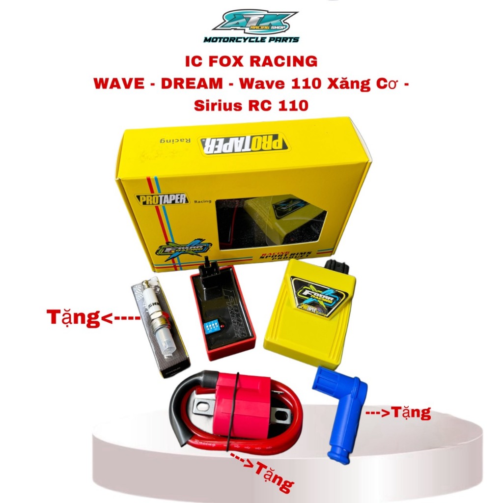 IC Full Bộ Lửa Fox Racing Dành Cho Xe Wave 100- Wave 110 -Sirius Rc ...