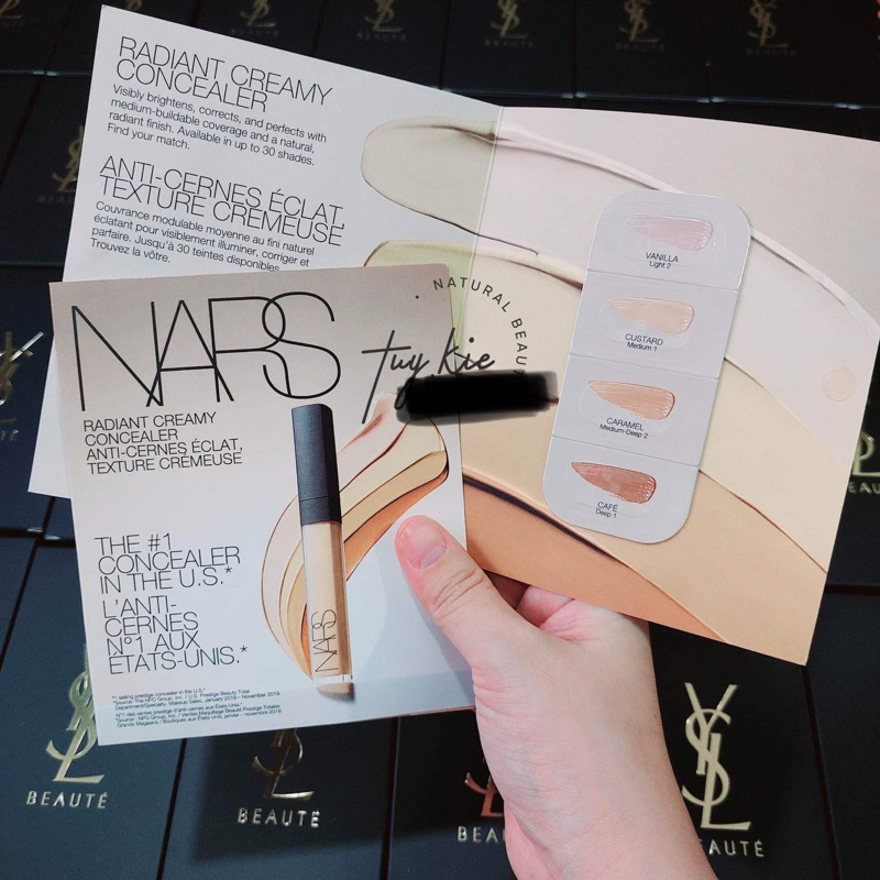 [ Sample ] Kem che khuyết điểm Nârs Radiant Creamy Concealer | Shopee Việt Nam