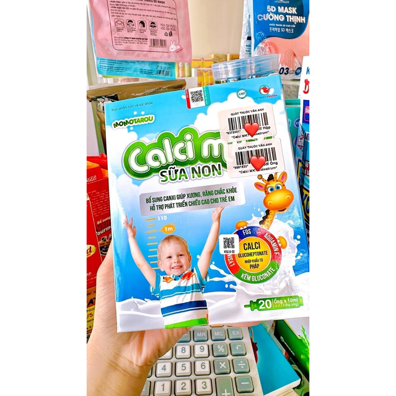 (Date 2027) Siro calci MK7 colostrum bổ sung canxi, giúp xương răng ...